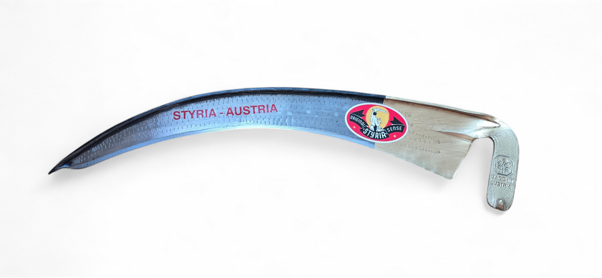 Grass Scythe Blade Styria-Austria 'Flower' 55cm – European Tools Australia