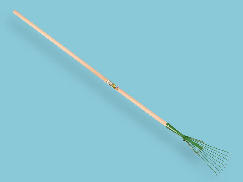 Narrow Steel Leaf Rake: Professional – European Tools Australia
